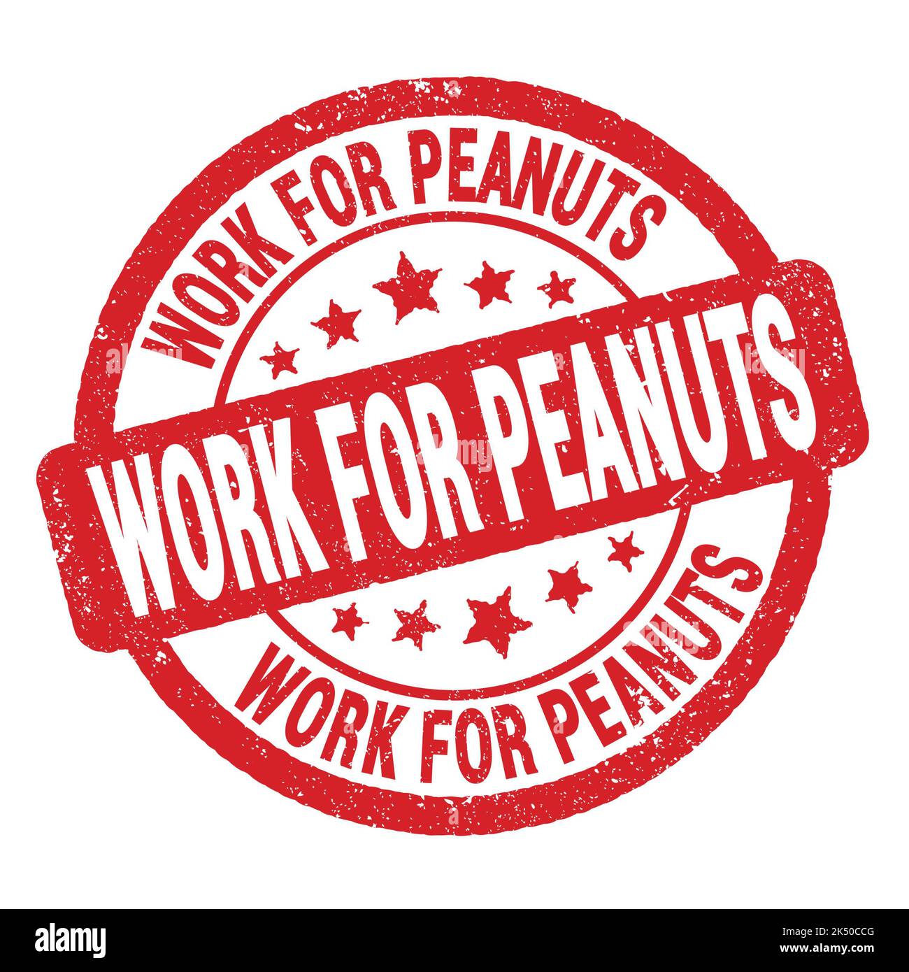 Work for peanuts Cut Out Stock Images & Pictures - Alamy