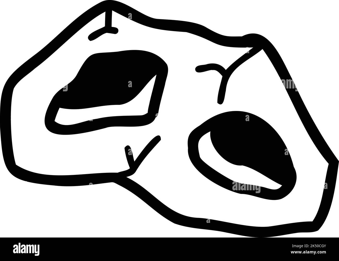 Hand Drawn meteor illustration isolated on background Stock Vector ...