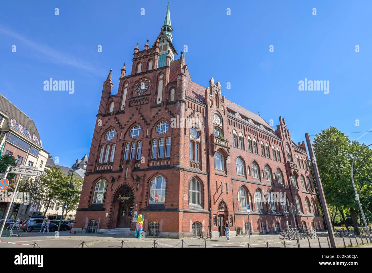 Rathaus Lichtenberg, Möllendorffstraße, Lichtenberg, Berlin ...