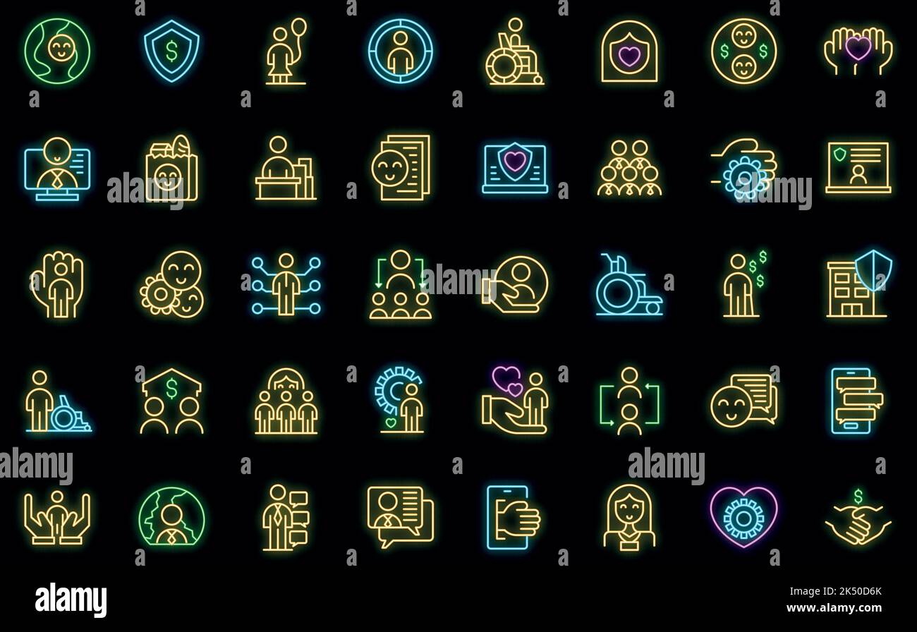 Online registration icons set outline vector. Device apply. Electronic ...