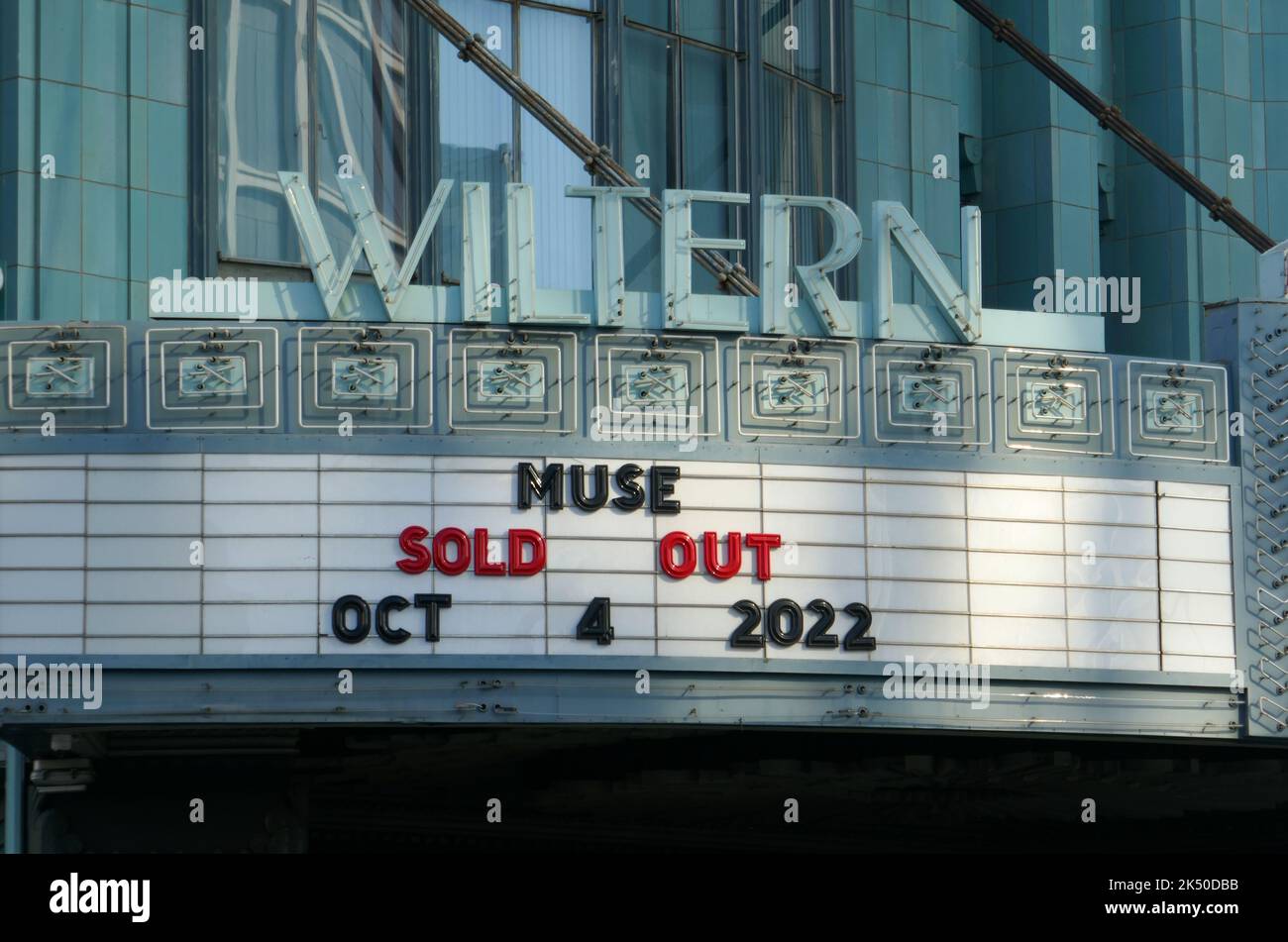 Los Angeles, California, USA 4th October 2022 Muse Concert 'Will of the ...