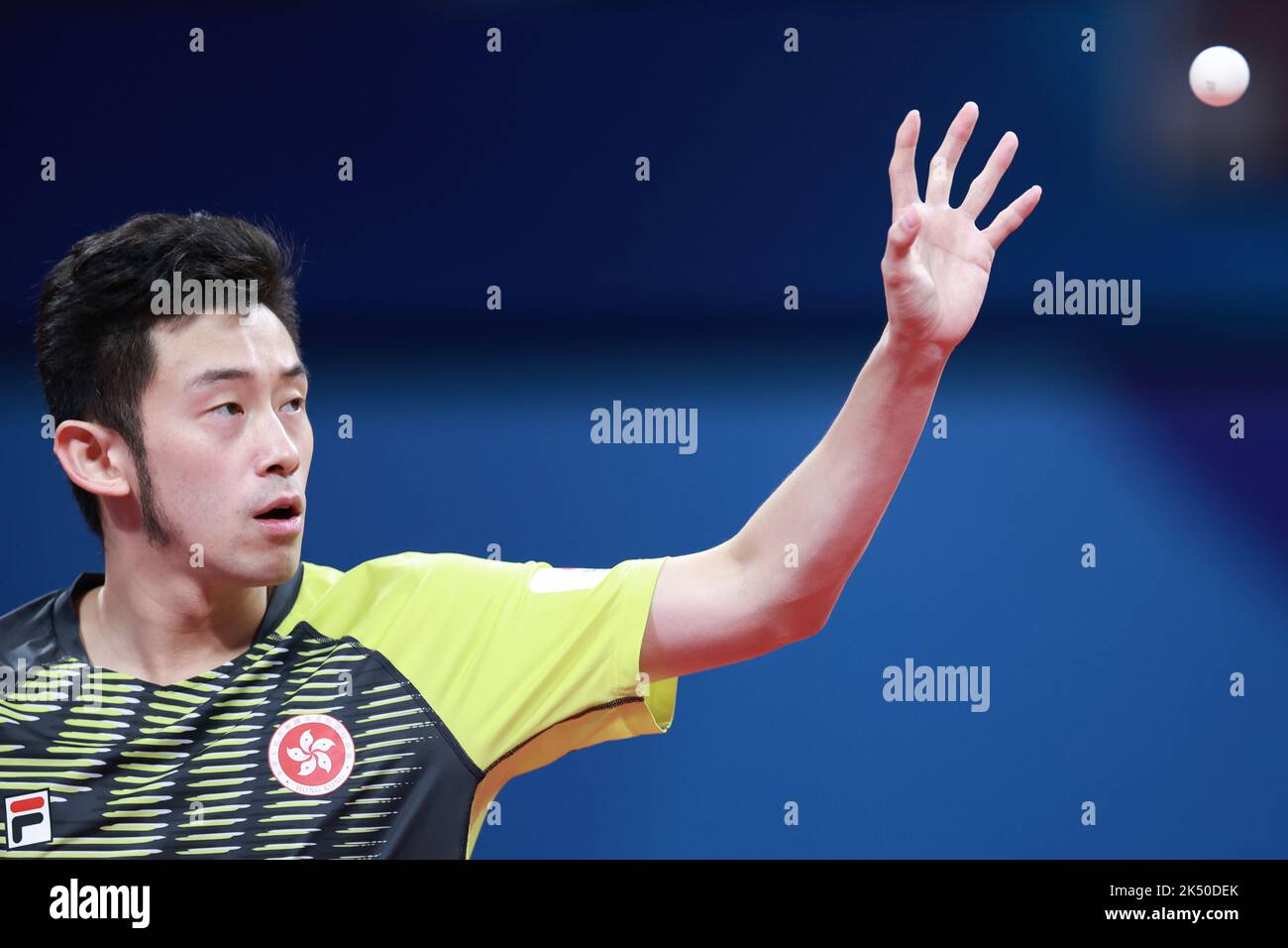 Chengdu, China's Sichuan Province. 5th Oct, 2022. Wong Chun Ting of ...