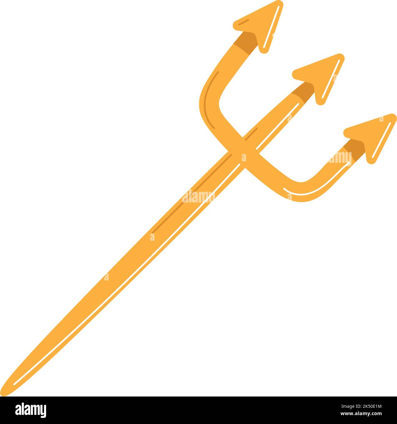 halloween devil fork accessory icon Stock Vector Image & Art - Alamy