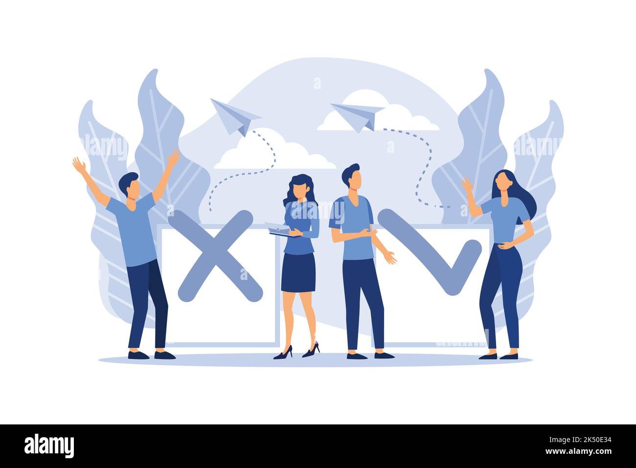 filling completed not completed, marking important dates and tasks ...