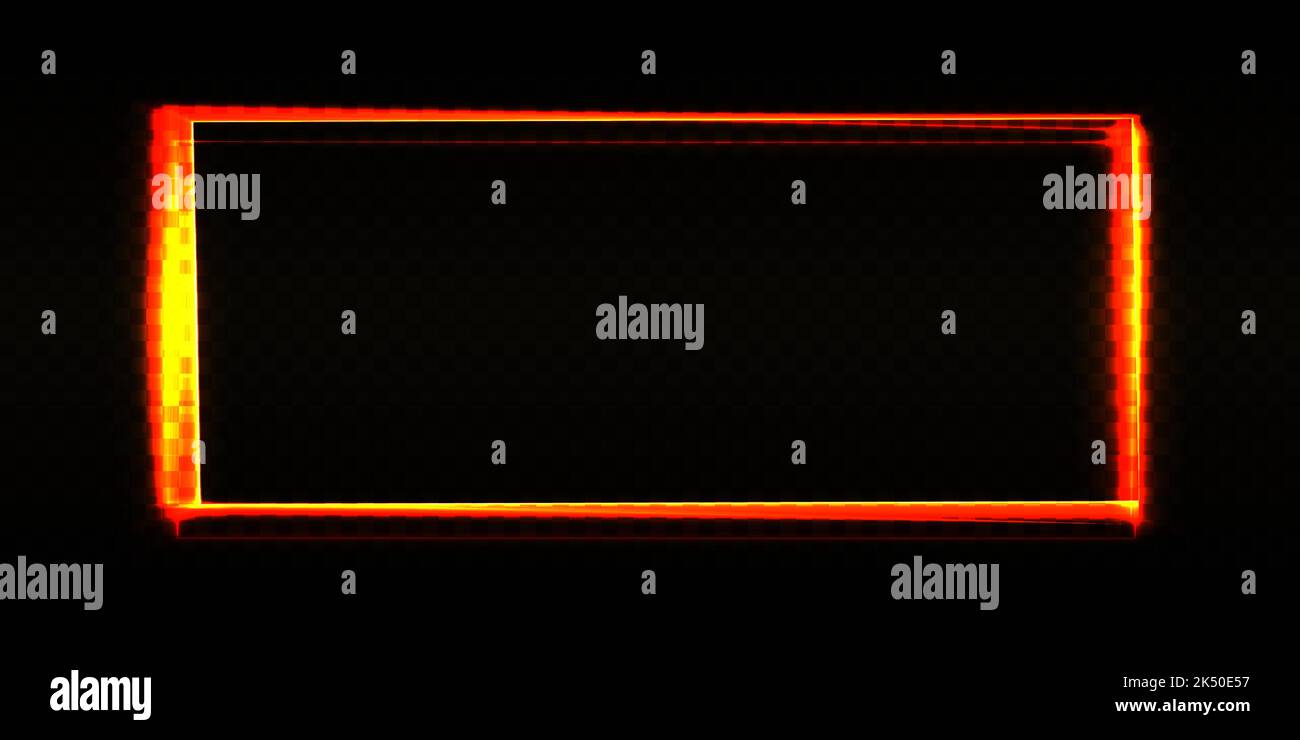 Transparent light effect square lens. Abstract sparkling sparkle ...