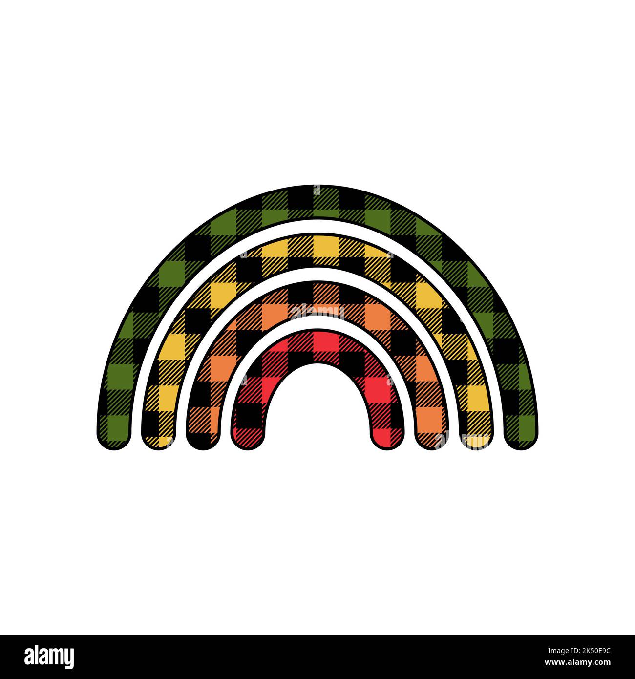 Checkered buffalo pattern Cut Out Stock Images & Pictures - Alamy