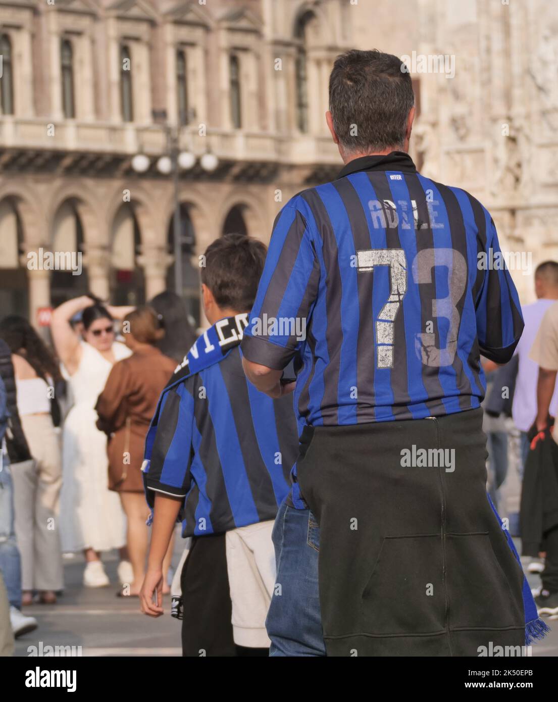 Inter milan fan champions league hi-res stock photography and images ...