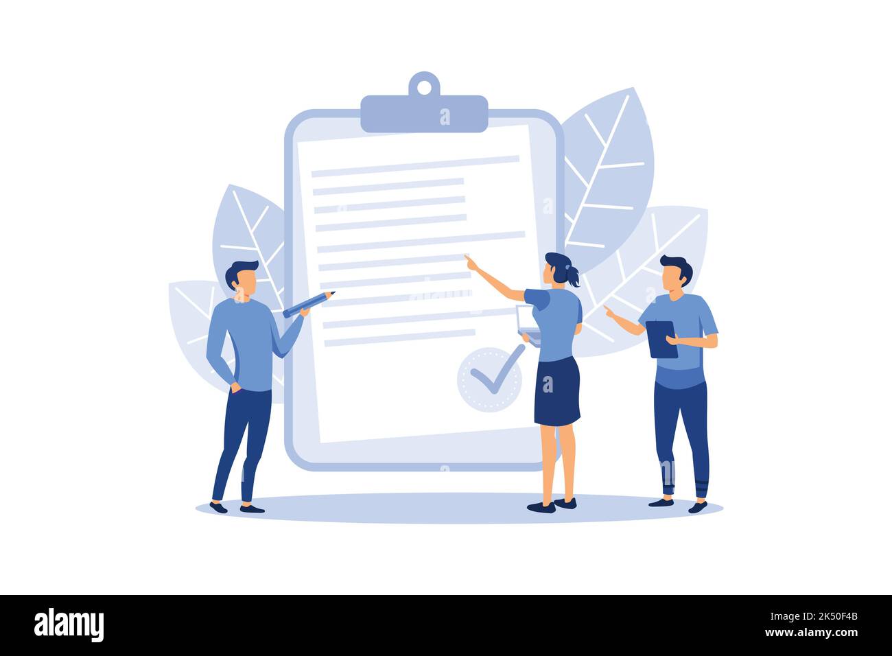 people fill out a form, modern concept for web banners, infographics ... people fill out a form, modern concept for web banners, infographics ...