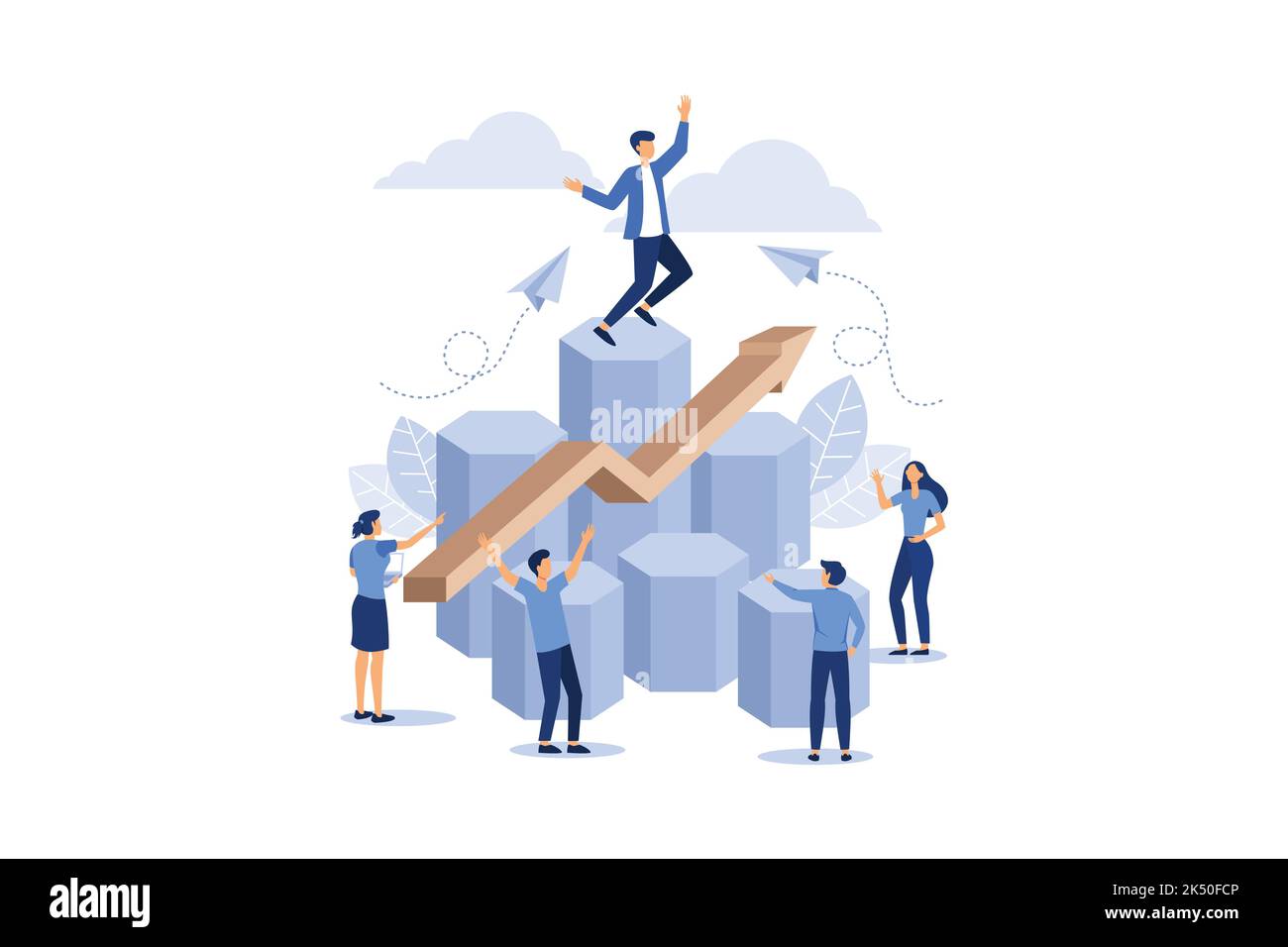 virtual business assistant. teamwork on performance, brainstorming ...