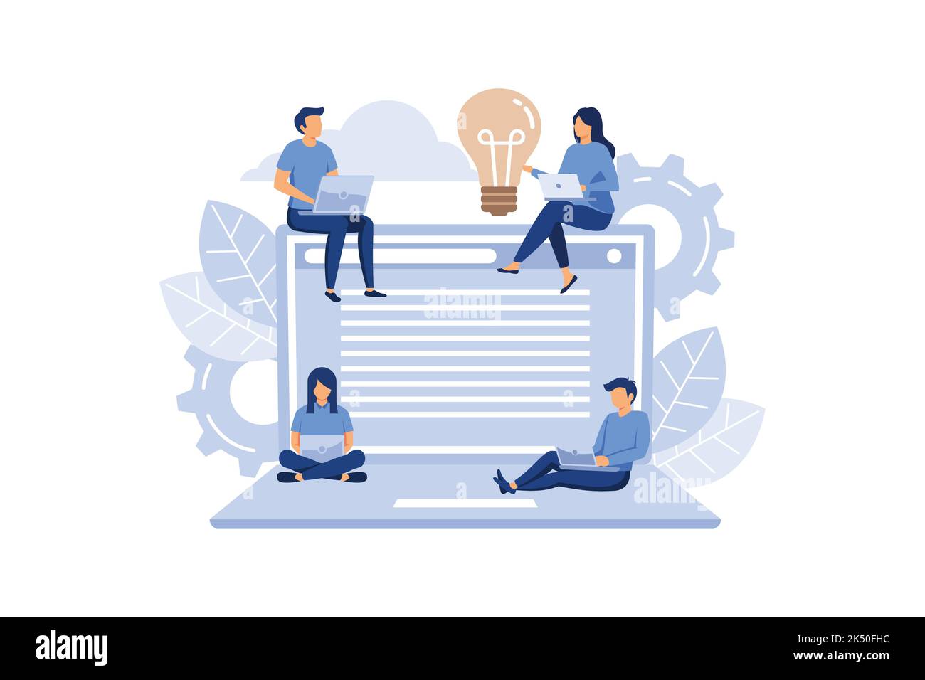 Young Programmers Code The Web Site On The Laptop From The Command Line The System