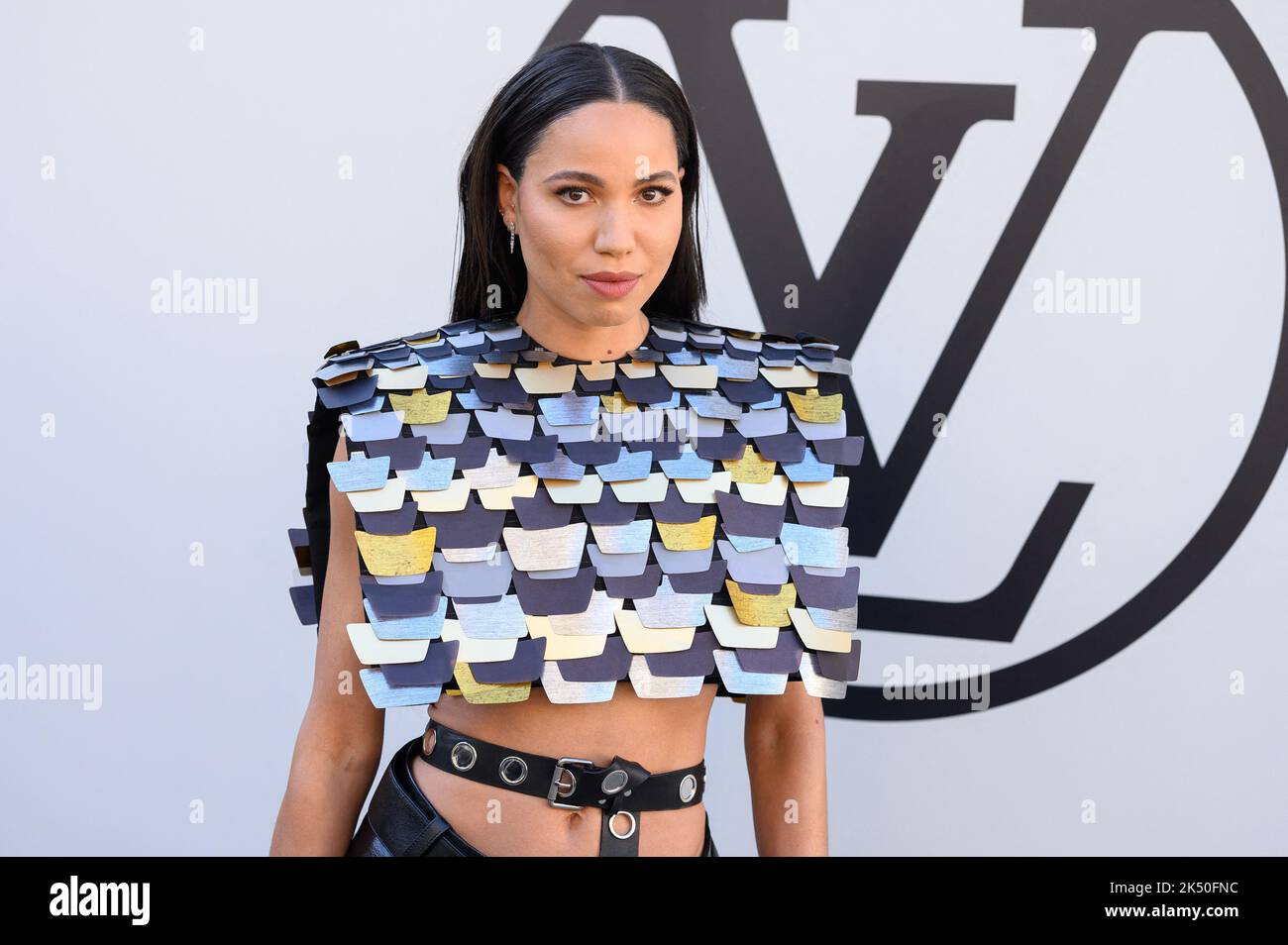 Jurnee Smollett attends the Louis Vuitton Womenswear Spring/Summer 2023 ...