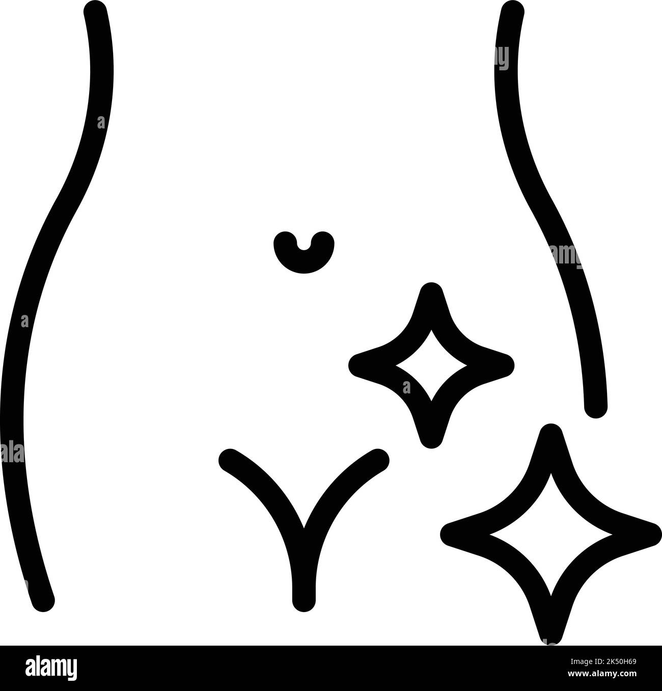 Intimate waxing Cut Out Stock Images & Pictures - Alamy