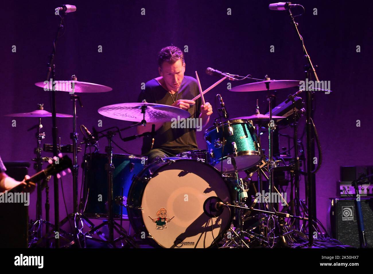 Jim Bogios during the Concert of Counting Crows The Butter Miracle Tour ...