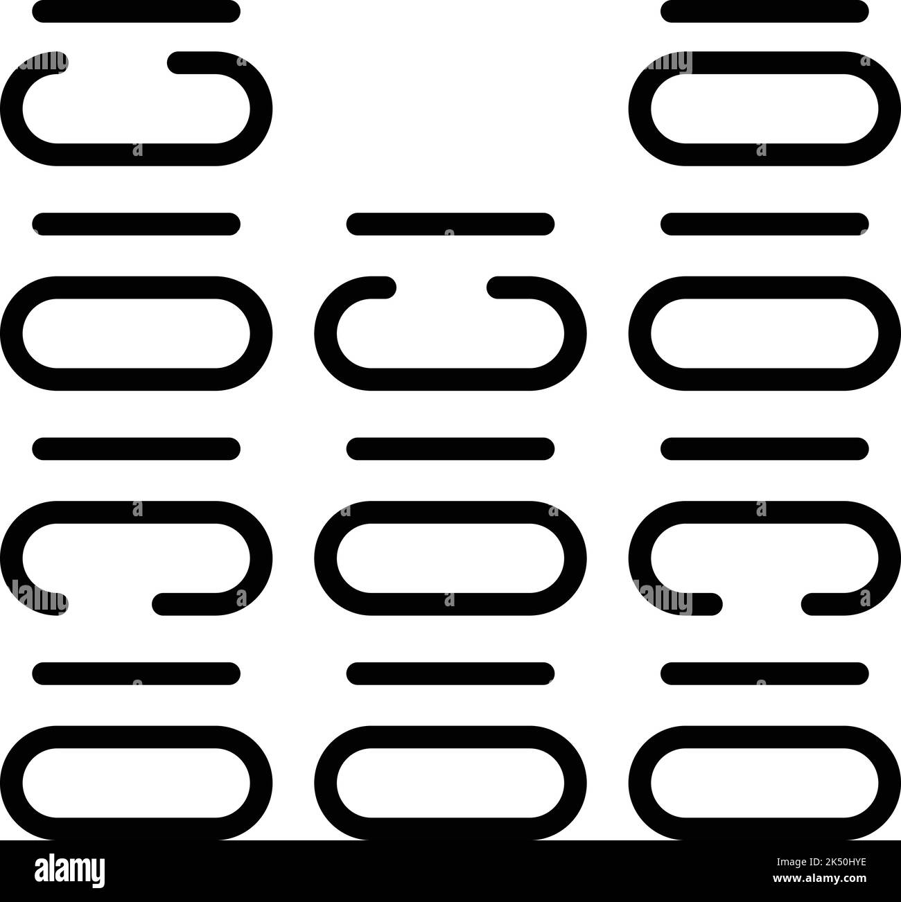 Equalizer icon outline vector. Dj music. Audio sampler Stock Vector ...