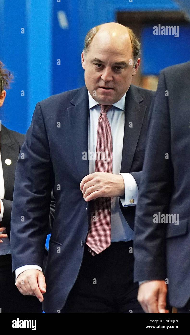 Defence Secretary Ben Wallace during the Conservative Party annual ...