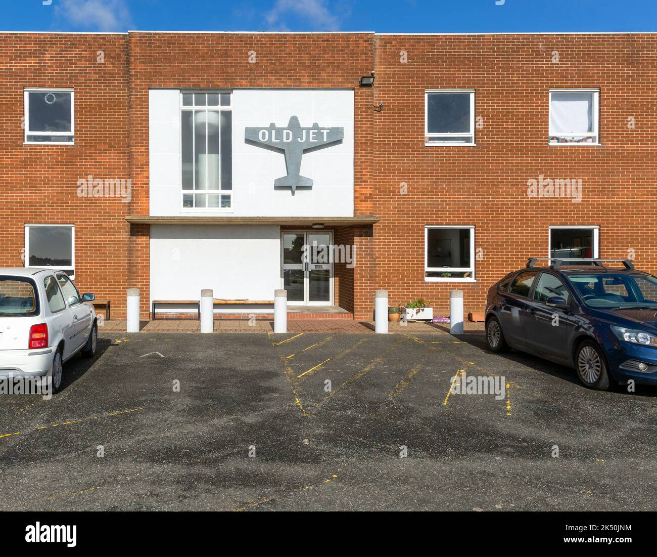 Old Jet arts centre building, Bentwaters Park, former USAF military ...