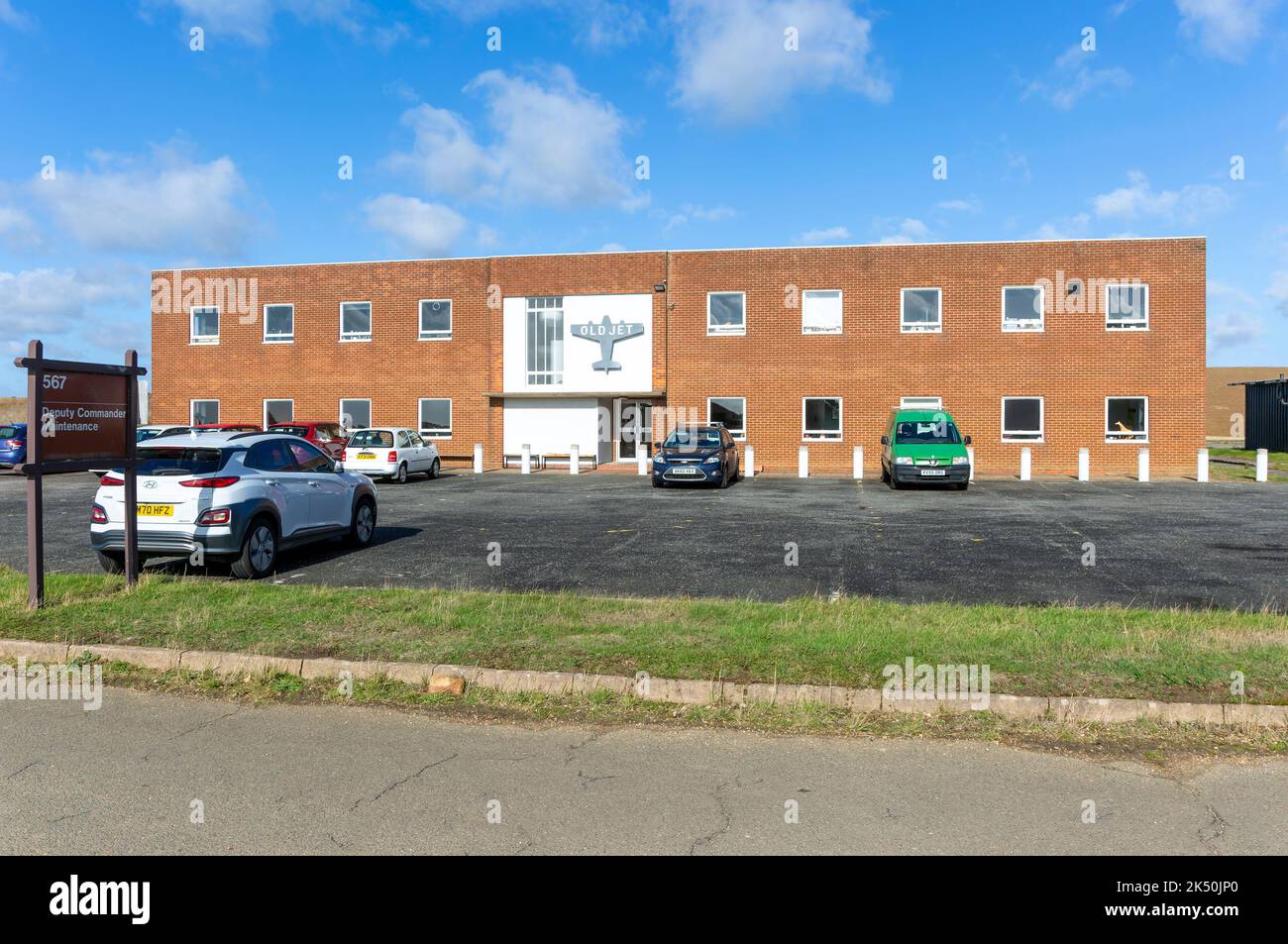 Old Jet arts centre building, Bentwaters Park, former USAF military ...