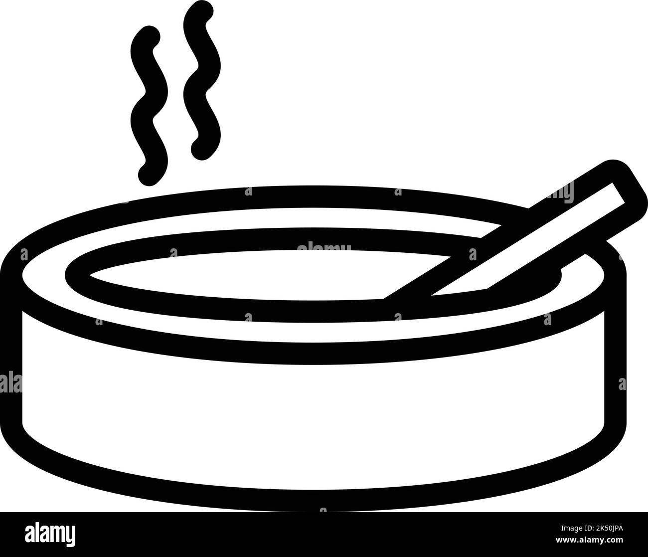 Glass ashtray icon outline vector. Cigarette smoker. Burn pack Stock ...