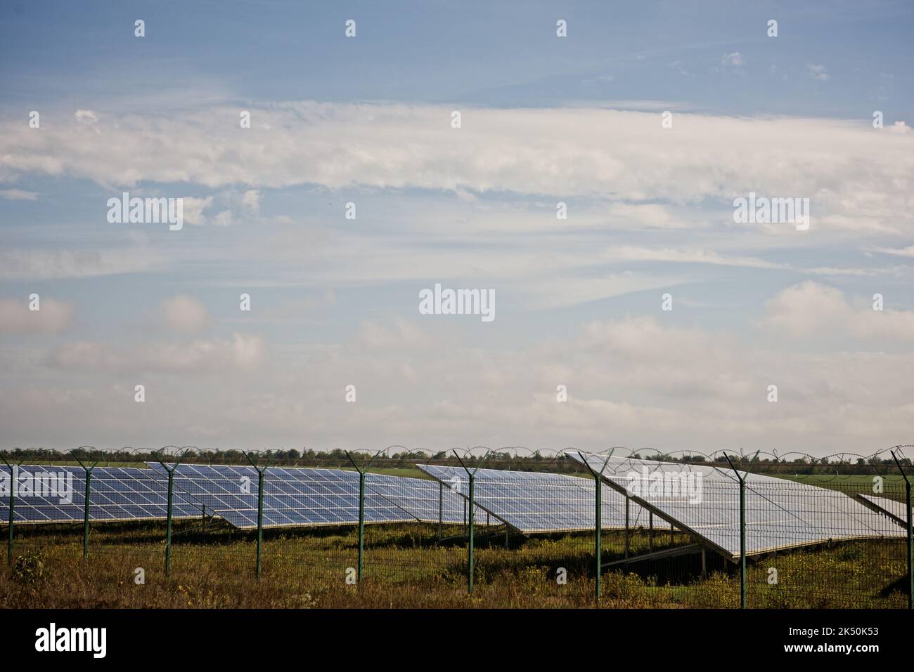 solar power plant in Odesa region, Ukraine Stock Photo - Alamy
