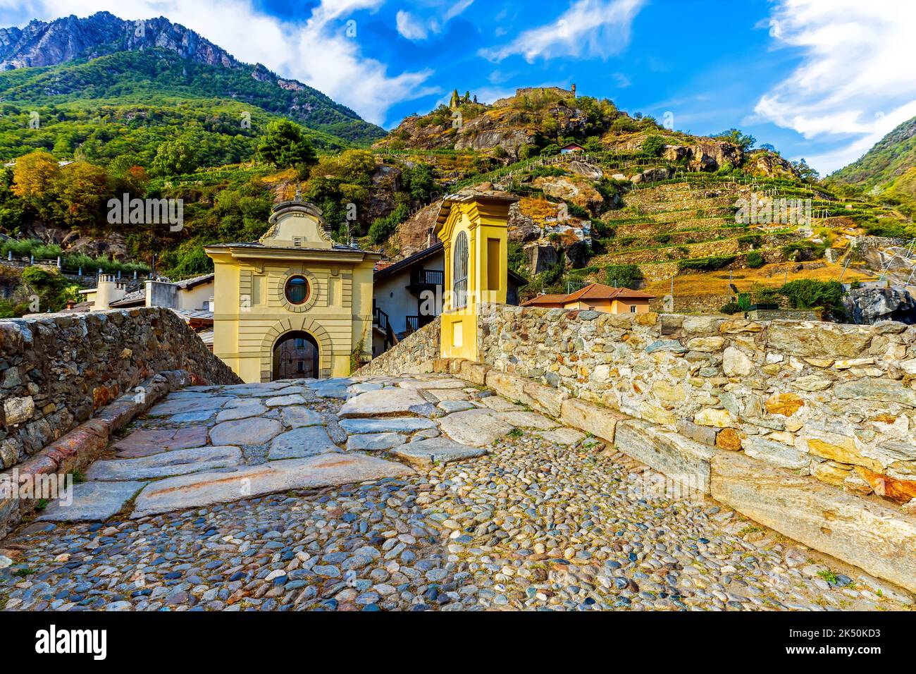 Remarkable early Roman bridge, built in 25 BC. Spans across the waters ...