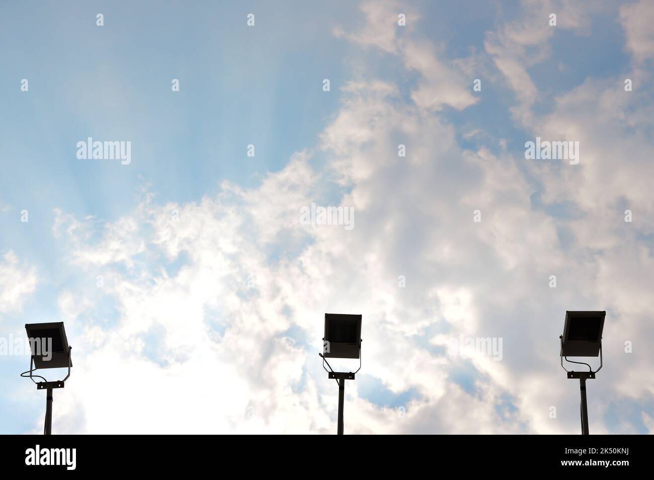 Sport stadium light stanchion hi-res stock photography and images - Alamy