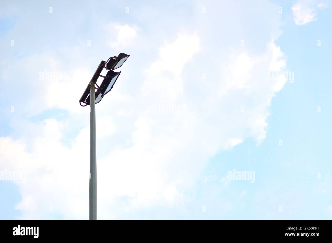 Tall stadium light stanchion hi-res stock photography and images - Alamy