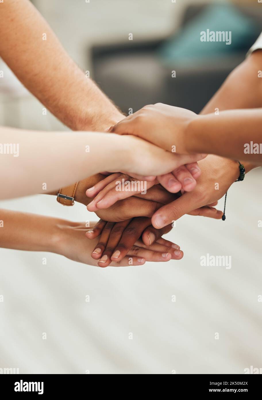 Diversity, hands and team collaboration in business for planning ...