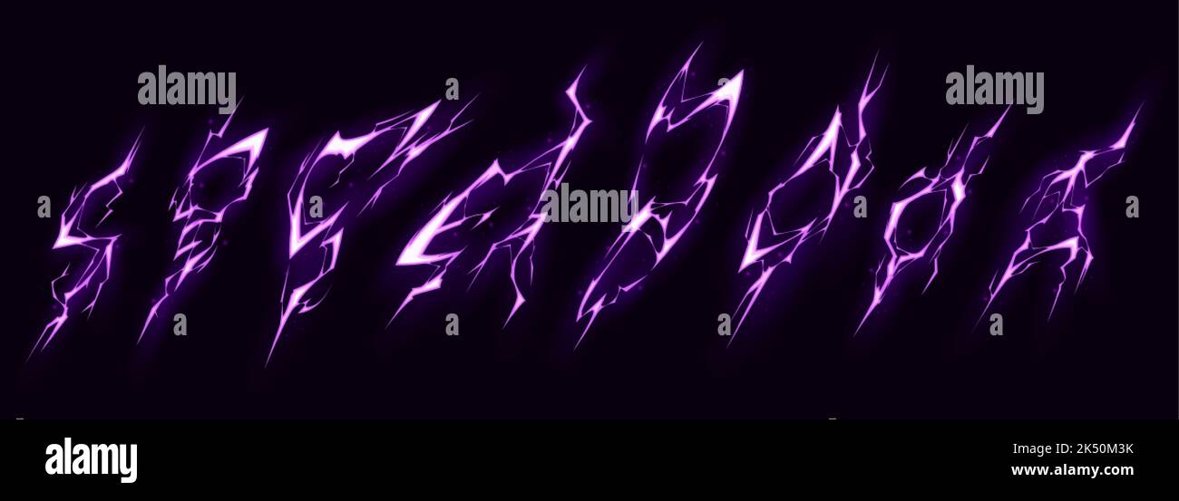 Lightning bolt hit into ground, vfx effect. Electric thunderbolt strike ... Lightning bolt hit into ground, vfx effect. Electric thunderbolt strike ...