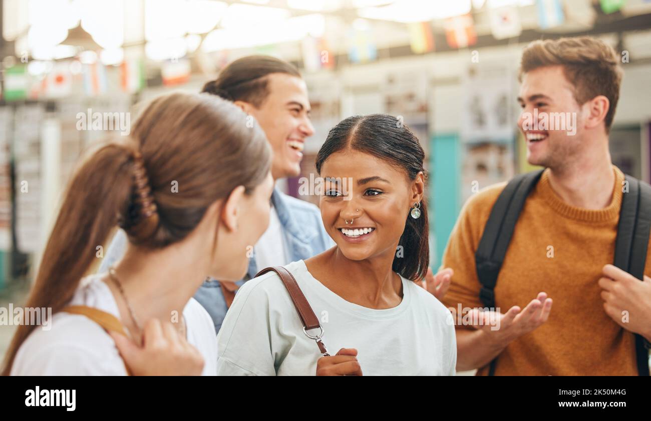 Learning, library and friends talking and bonding, having fun while ...
