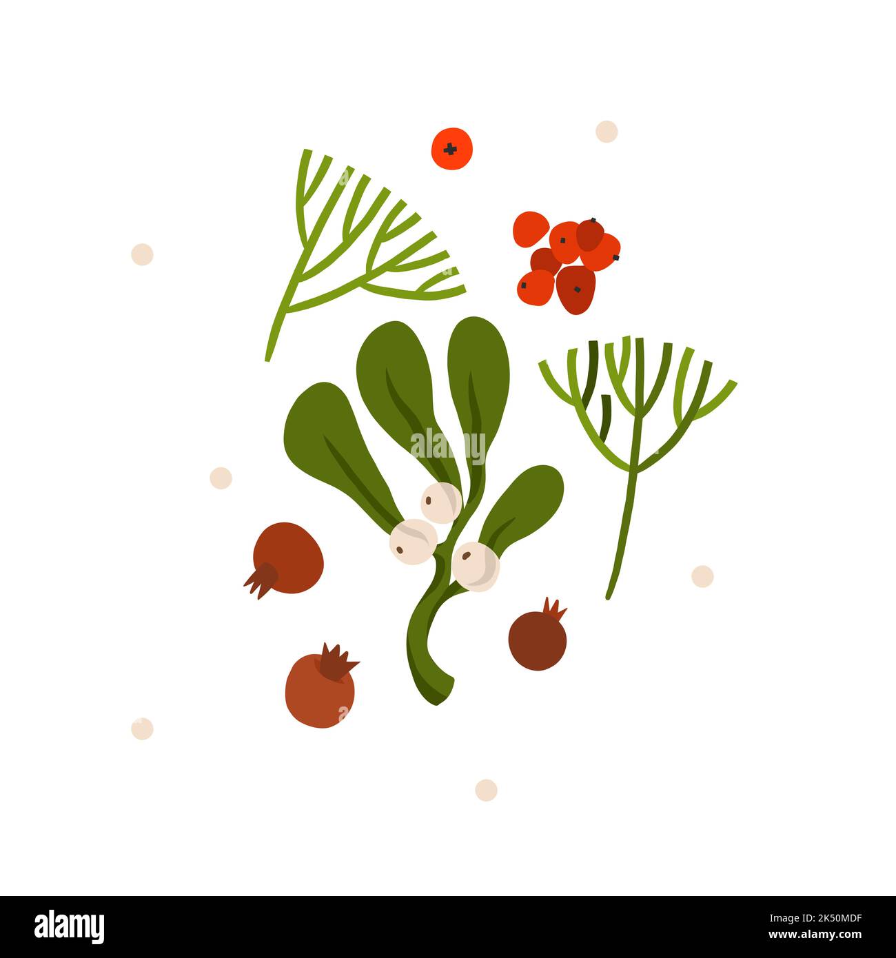 Hand drawn vector abstract graphic Merry Christmas and Happy new year ...