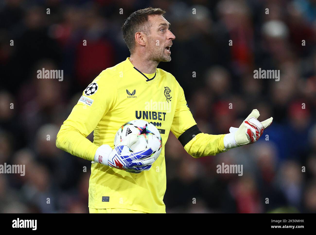Allan mcgregor rangers champions league hi-res stock photography and ...
