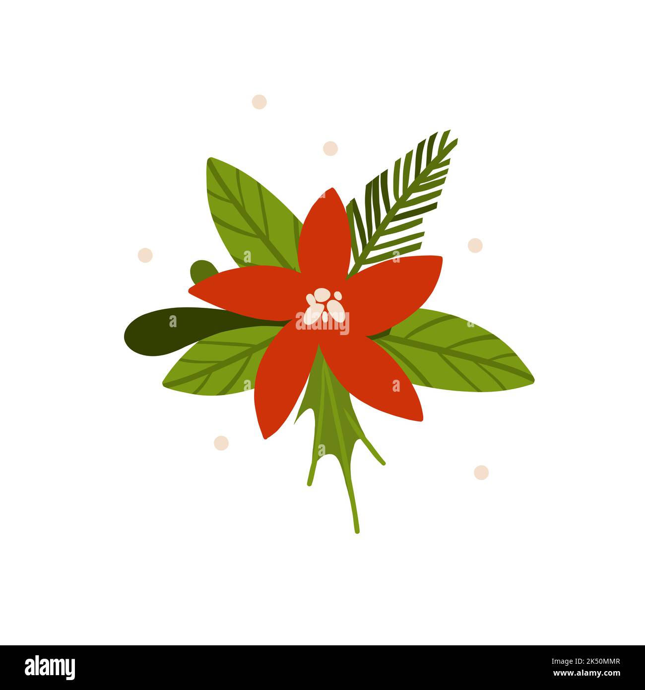 Hand drawn vector abstract graphic Merry Christmas and Happy new year ...