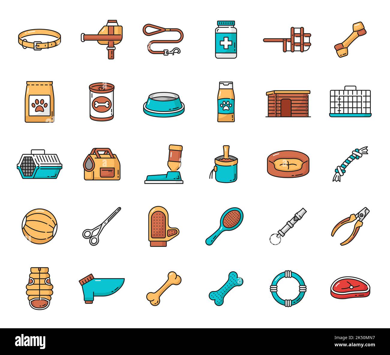 Dog ball bed ball Stock Vector Images - Alamy