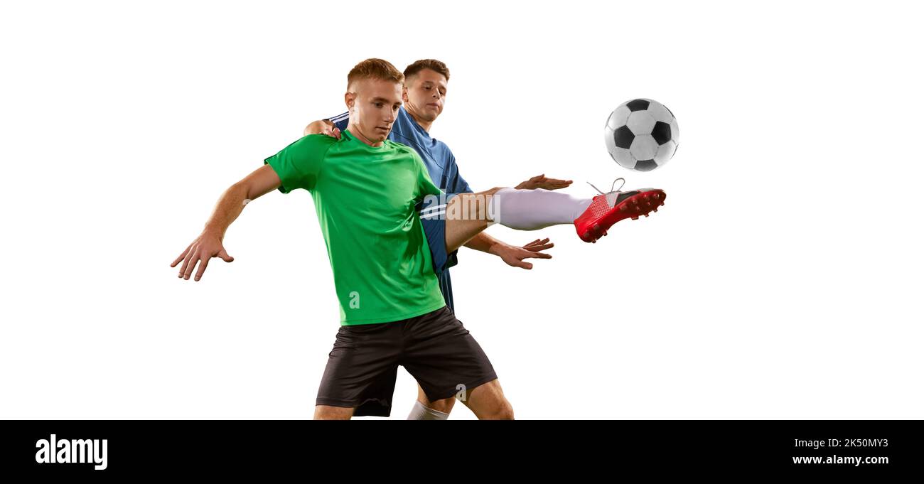 Running male players in Cut Out Stock Images & Pictures - Alamy