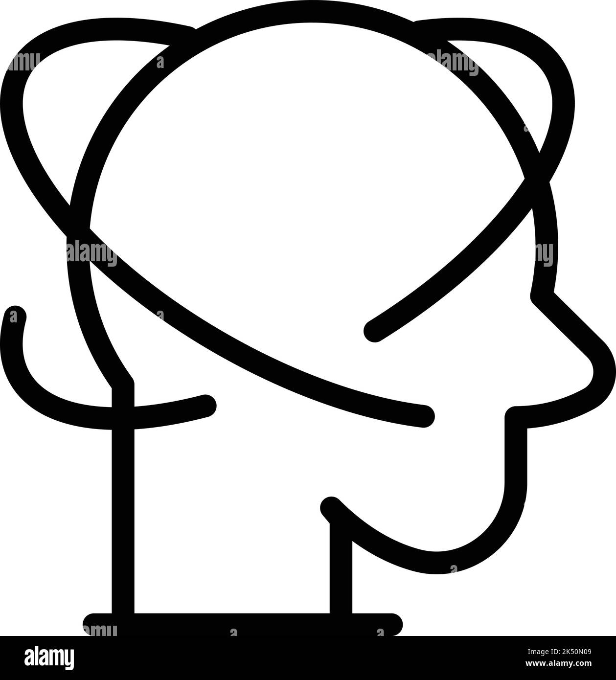 Mind balance icon outline vector. Health people. Mental benefits Stock ...