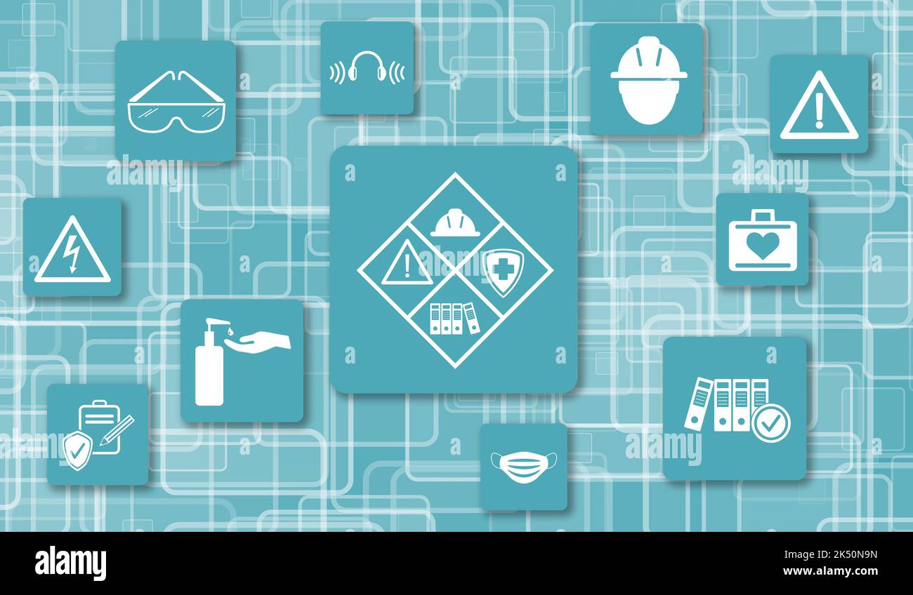 Occupational safety square hi-res stock photography and images - Alamy