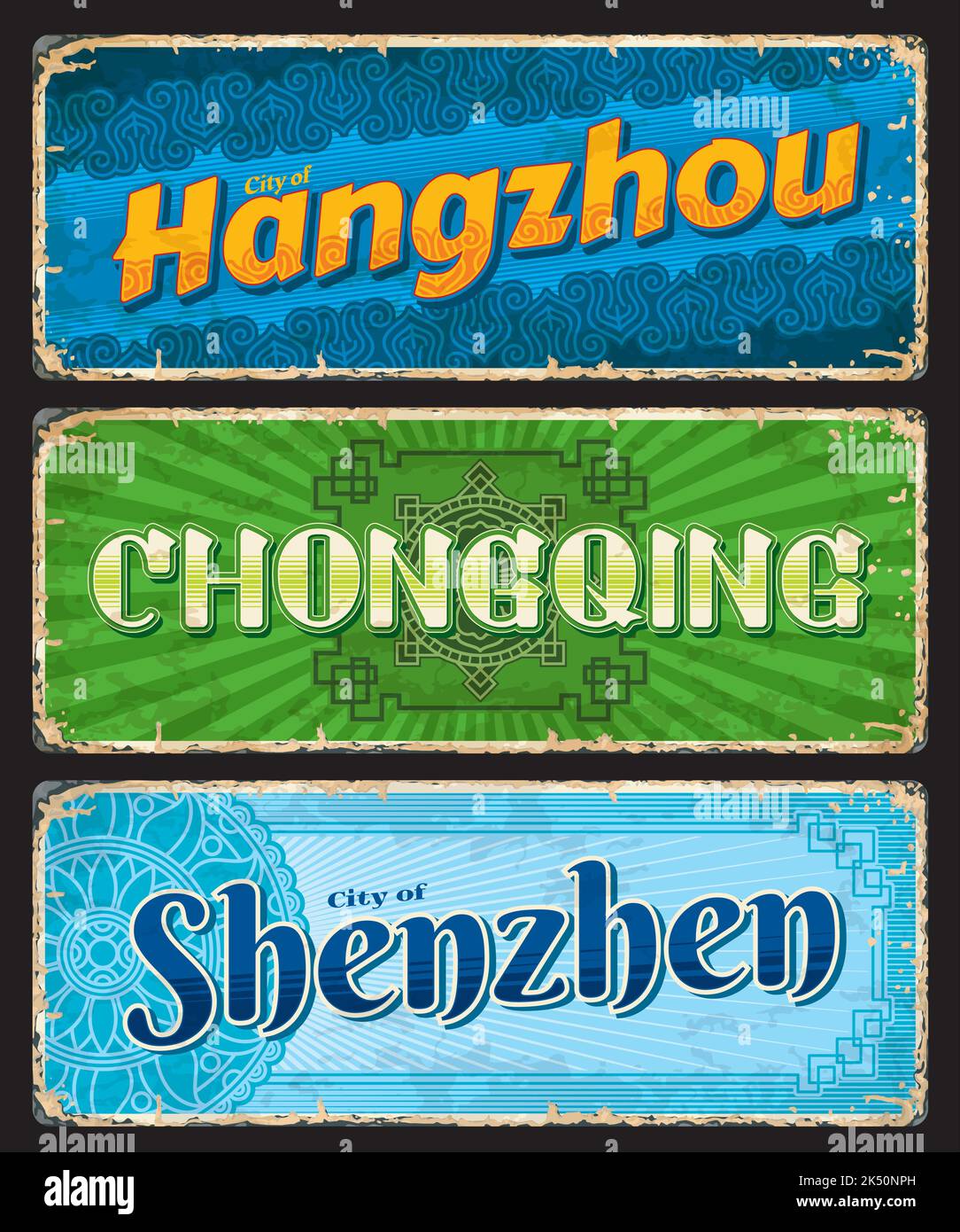 Tin ornaments Stock Vector Images - Alamy