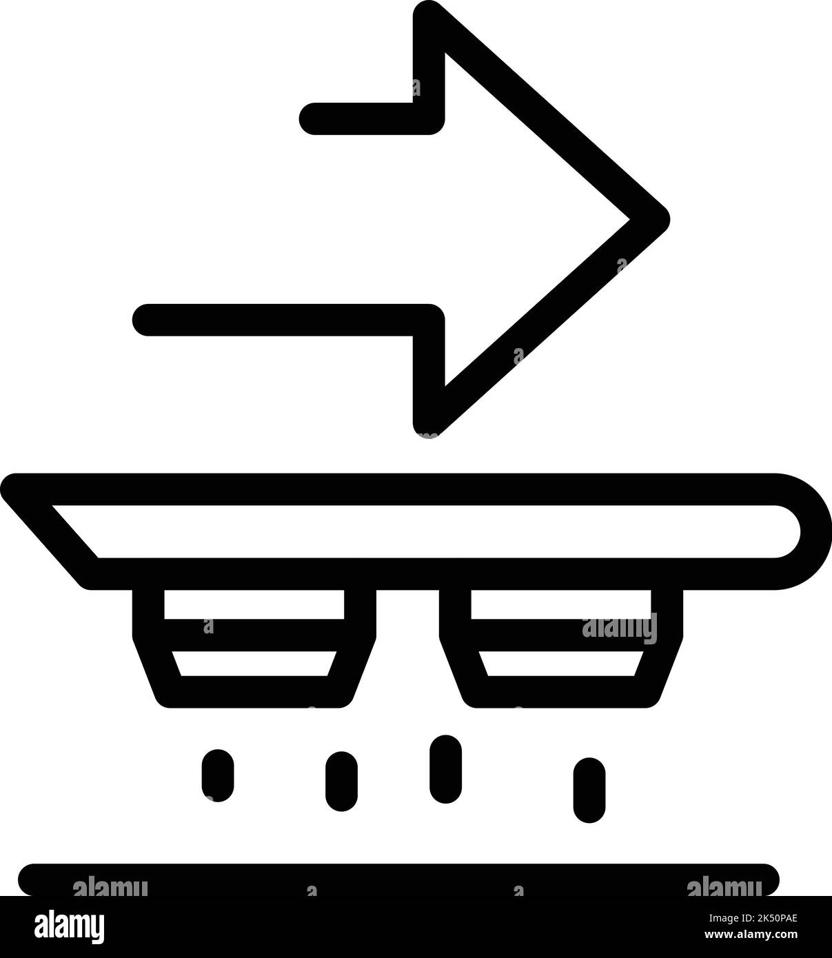 Move integrity icon outline vector. Trust statement. Follow business ...