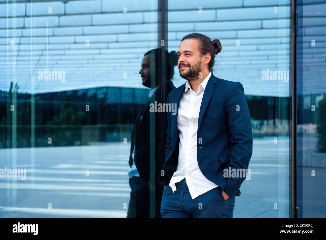 Side view portrait successful male hi-res stock photography and images ...