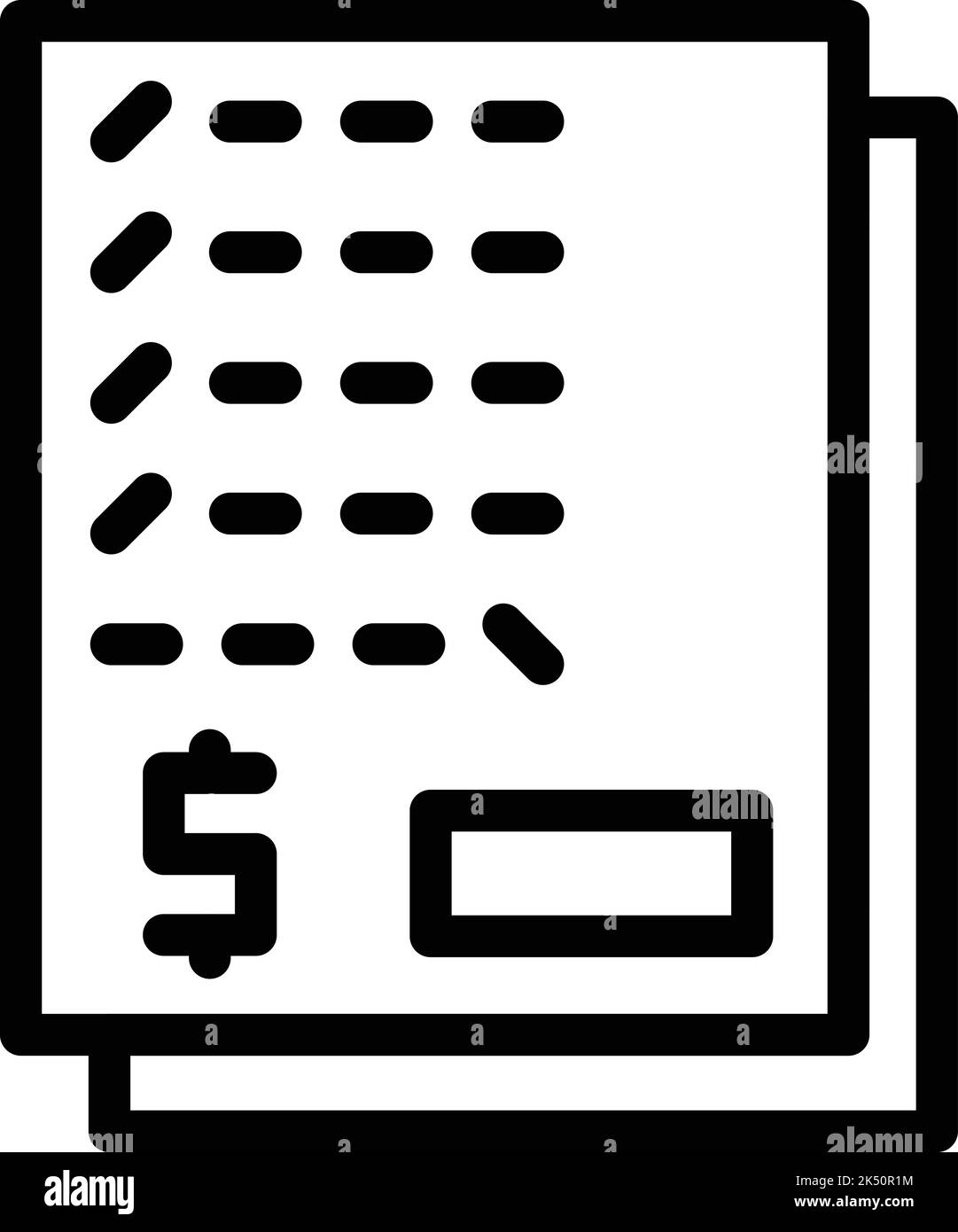 Money papers icon outline vector. Laptop earn. Sitting bank Stock ...