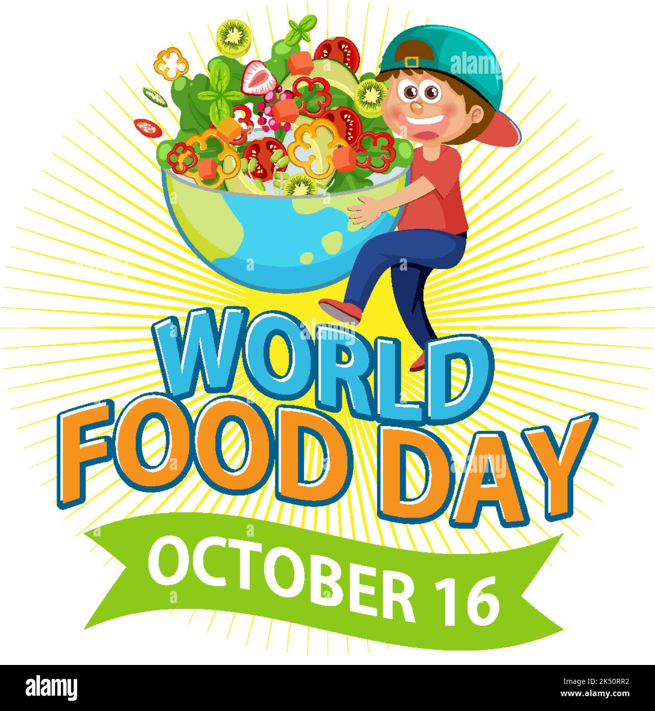 World Food Day Banner Design illustration Stock Vector Image & Art - Alamy