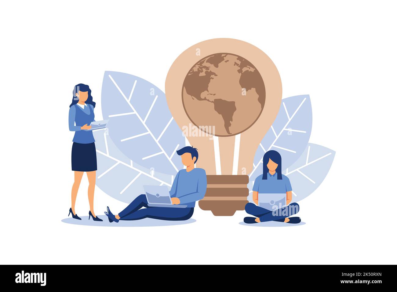 Nature networks Stock Vector Images - Alamy