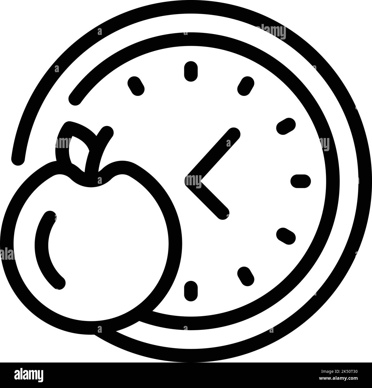 Diet Time Icon Outline Vector Metabolic Body Chemical System Stock Vector Image And Art Alamy