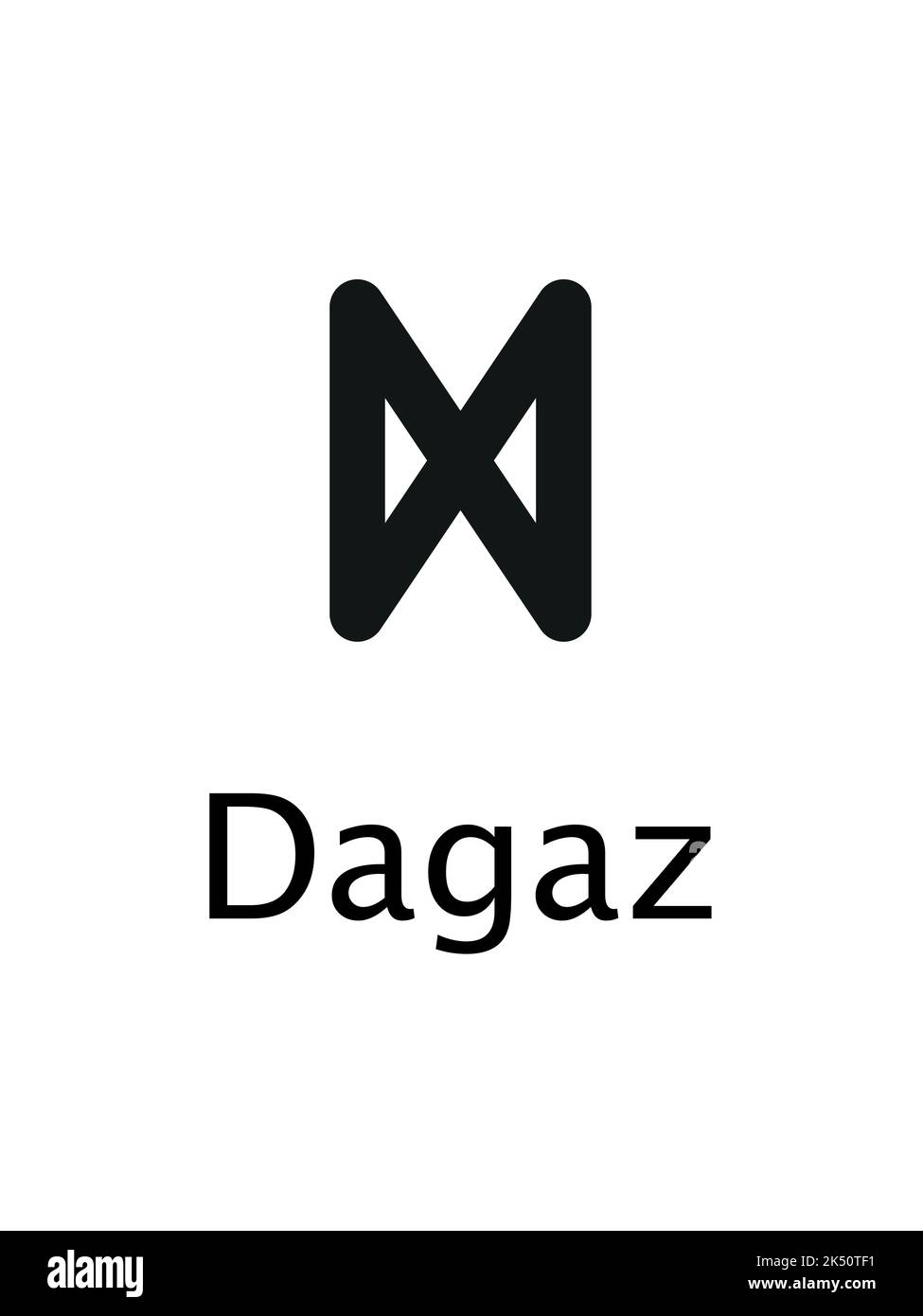 Dagaz Runes. Complete collection of Rune alphabet, futhark. Writing ...