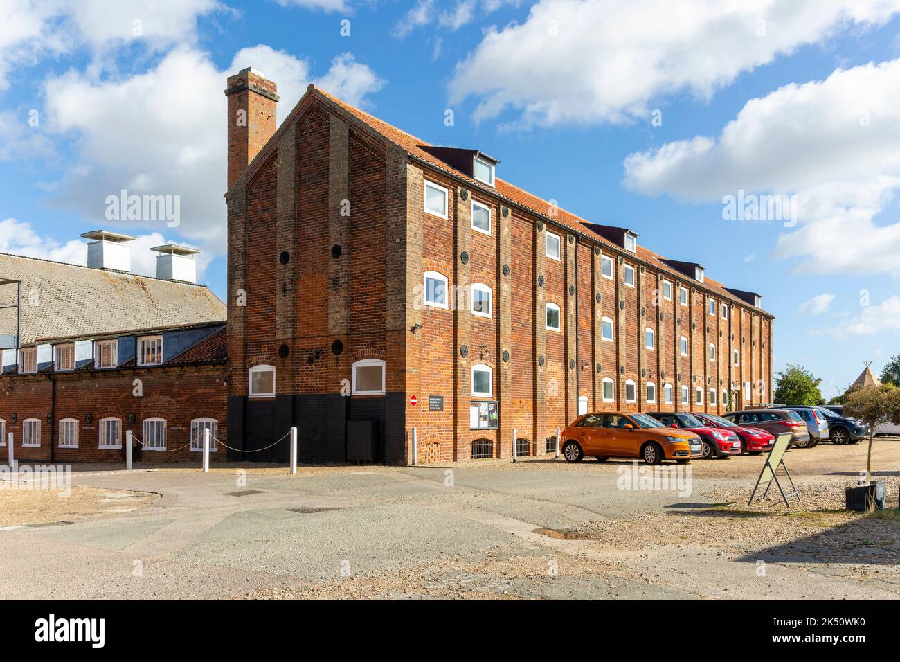 Britten Pears music school in converted industrial, Snape Maltings ...