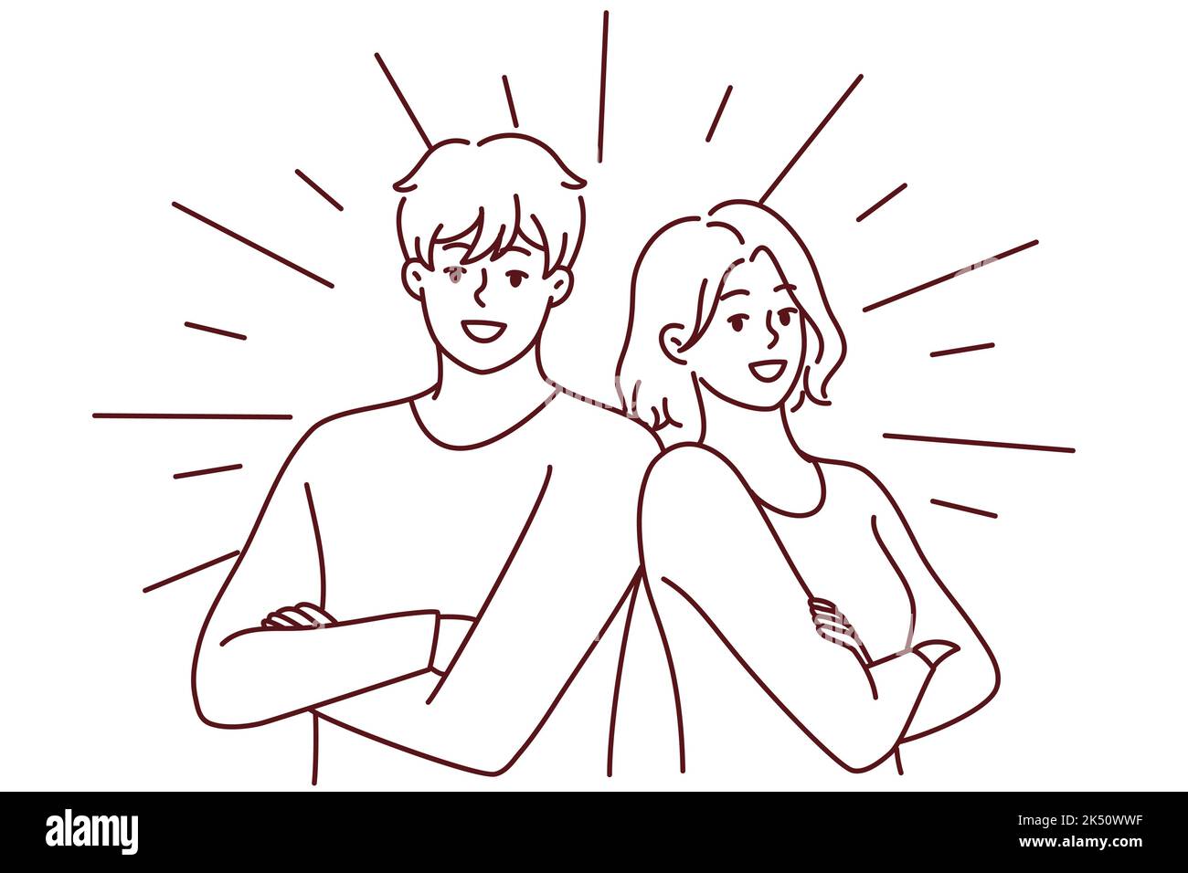 Optimistic leadership Stock Vector Images - Alamy