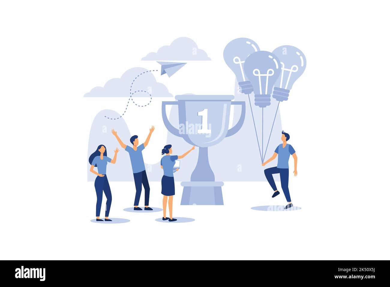 observation through a telescope standing on top of a cup, move up ...