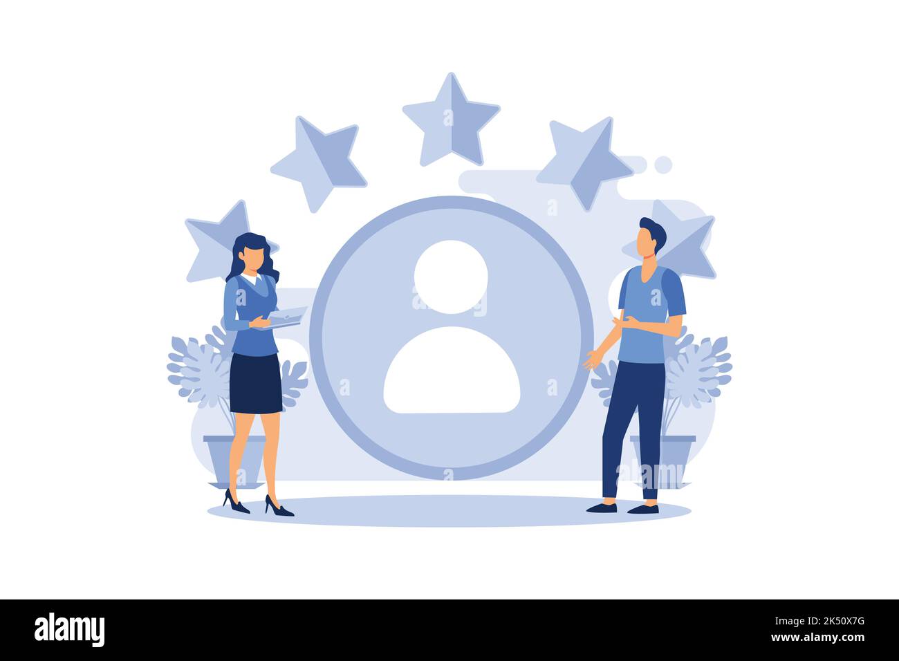 a vote, measurement of customer satisfaction and star rating ...