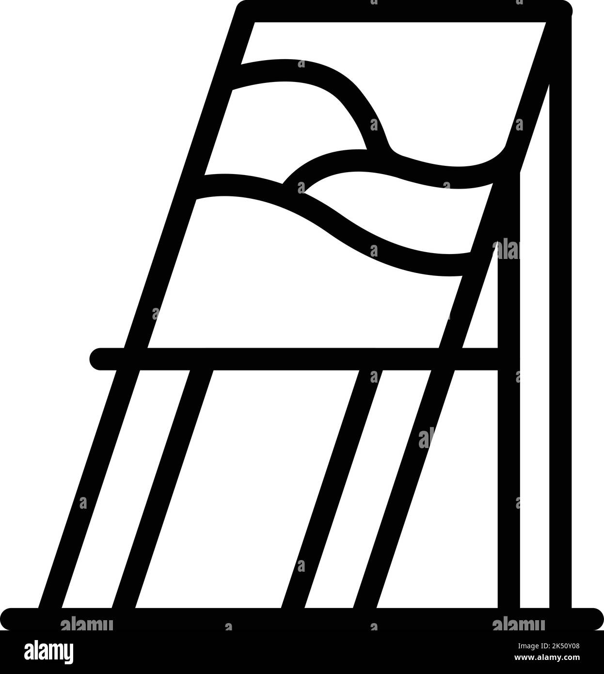 Artwork icon outline vector. Culture family. Gallery people Stock ...