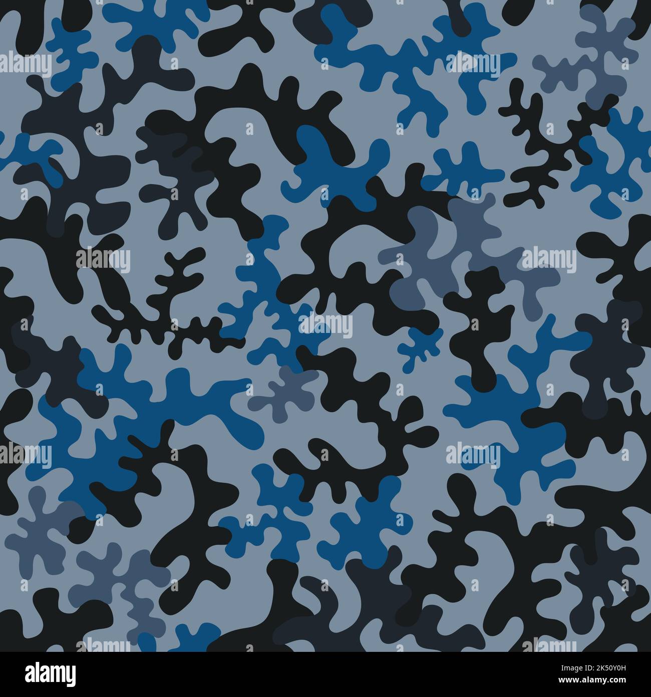 Seamless camouflage pattern - vector illustration Stock Vector Image ...